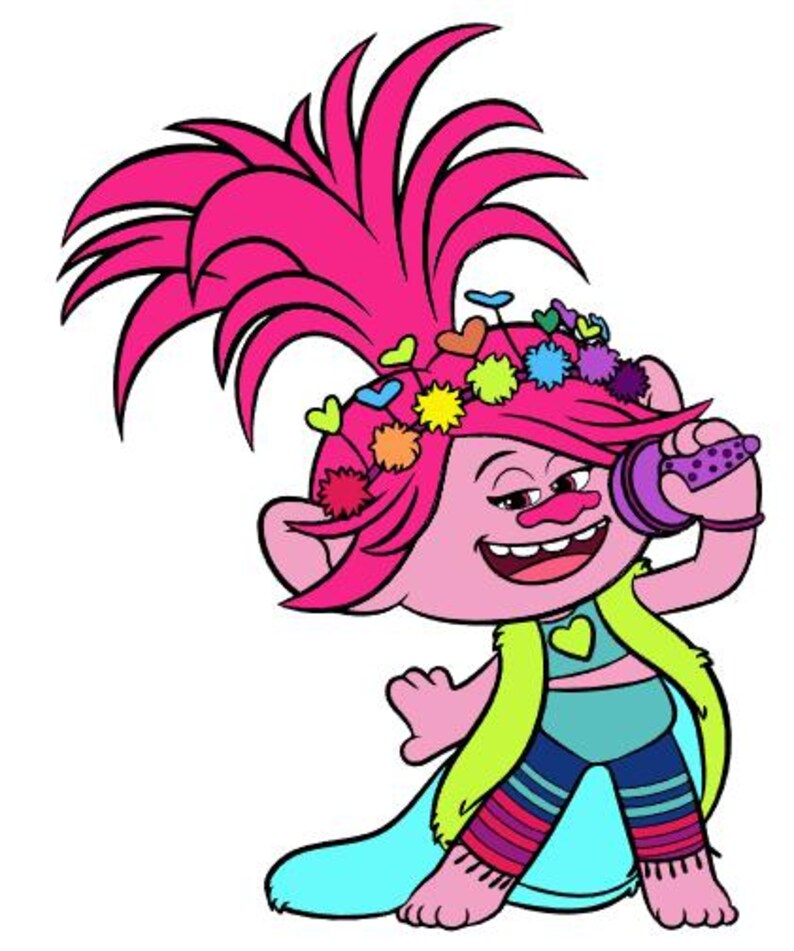 Trolls Digital Stickers- Trolls Digital Files- Trolls- Digital Prints ...