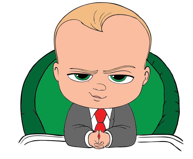 The Boss Baby Stickers- the Boss Baby- Digital Files- Digital Prinst ...