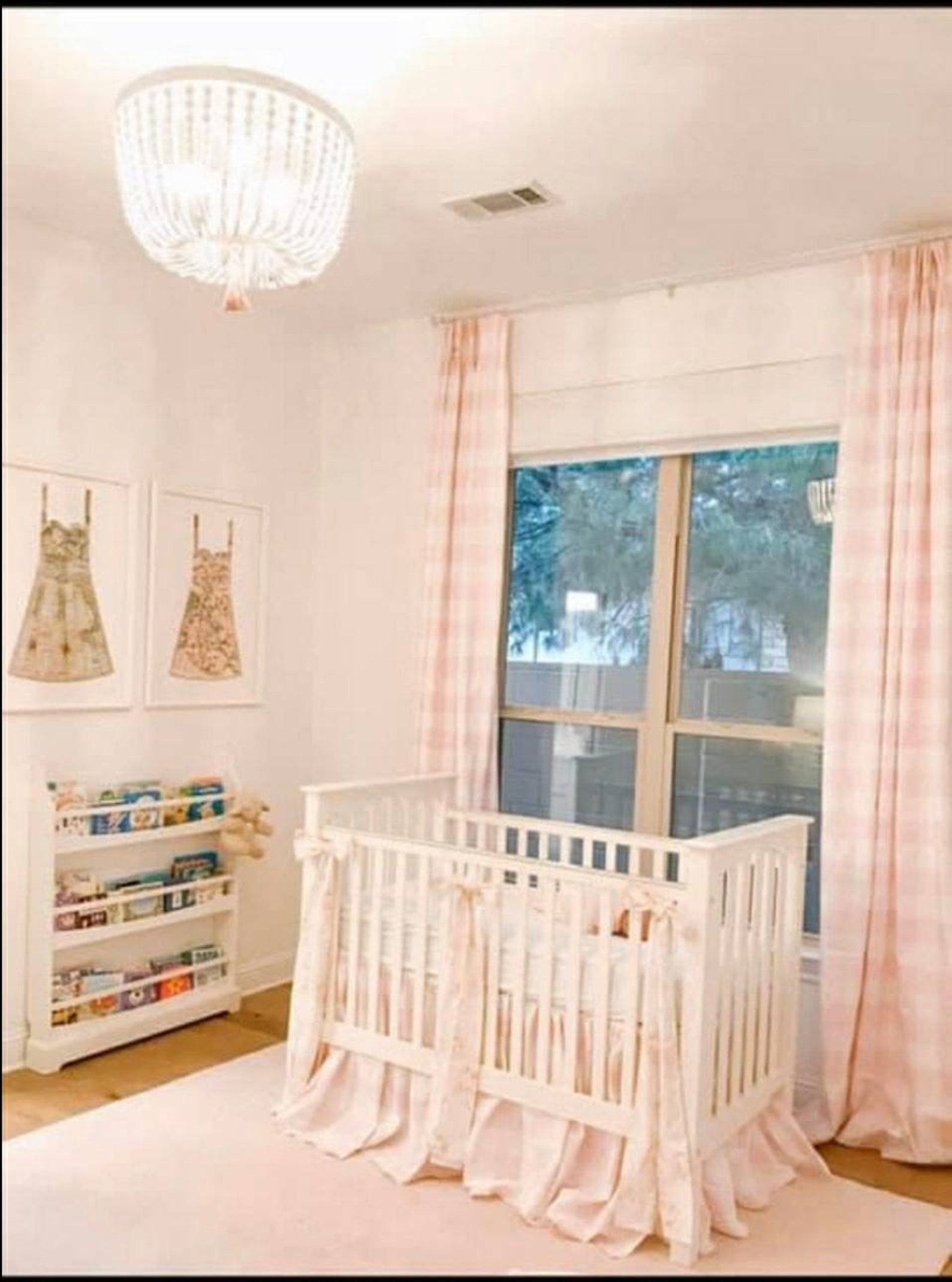 Handmade Pink Buffalo Check Curtains-standard Pinch Pleat Detail-lined ...
