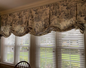 Roman Shade Triple Window - Etsy