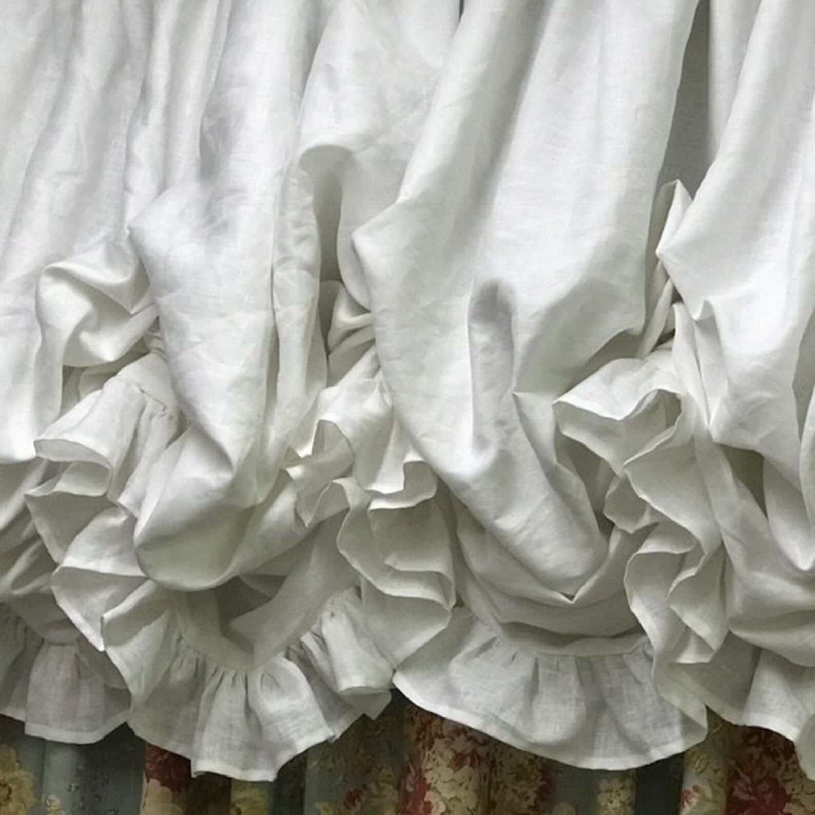 Custom Balloon Shade for Large Windowrod Pocket Balloon - Etsy