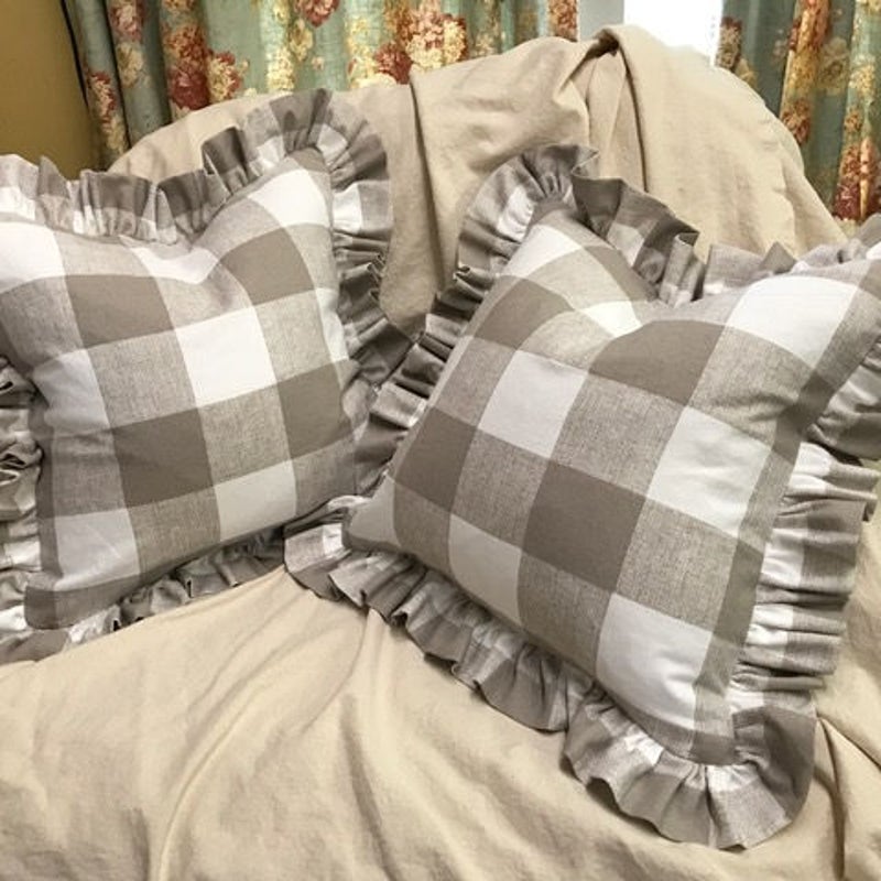 Buffalo Check Pillow - Etsy
