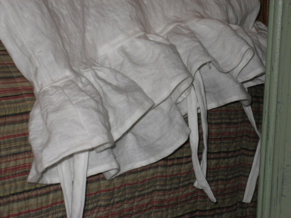 Washed Linen Ruffled Pillowcase Shams-one - Etsy