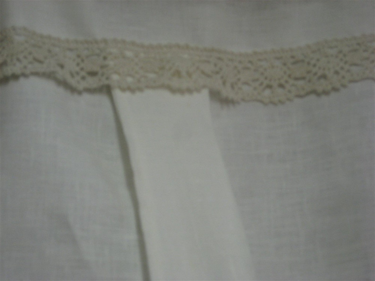 Tie up Functional Window Shade With Ruffled Hemrelaxed Rod - Etsy