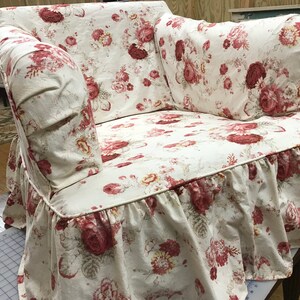 Custom Fitted Slipcover for Your Chair-handmade Using Your - Etsy
