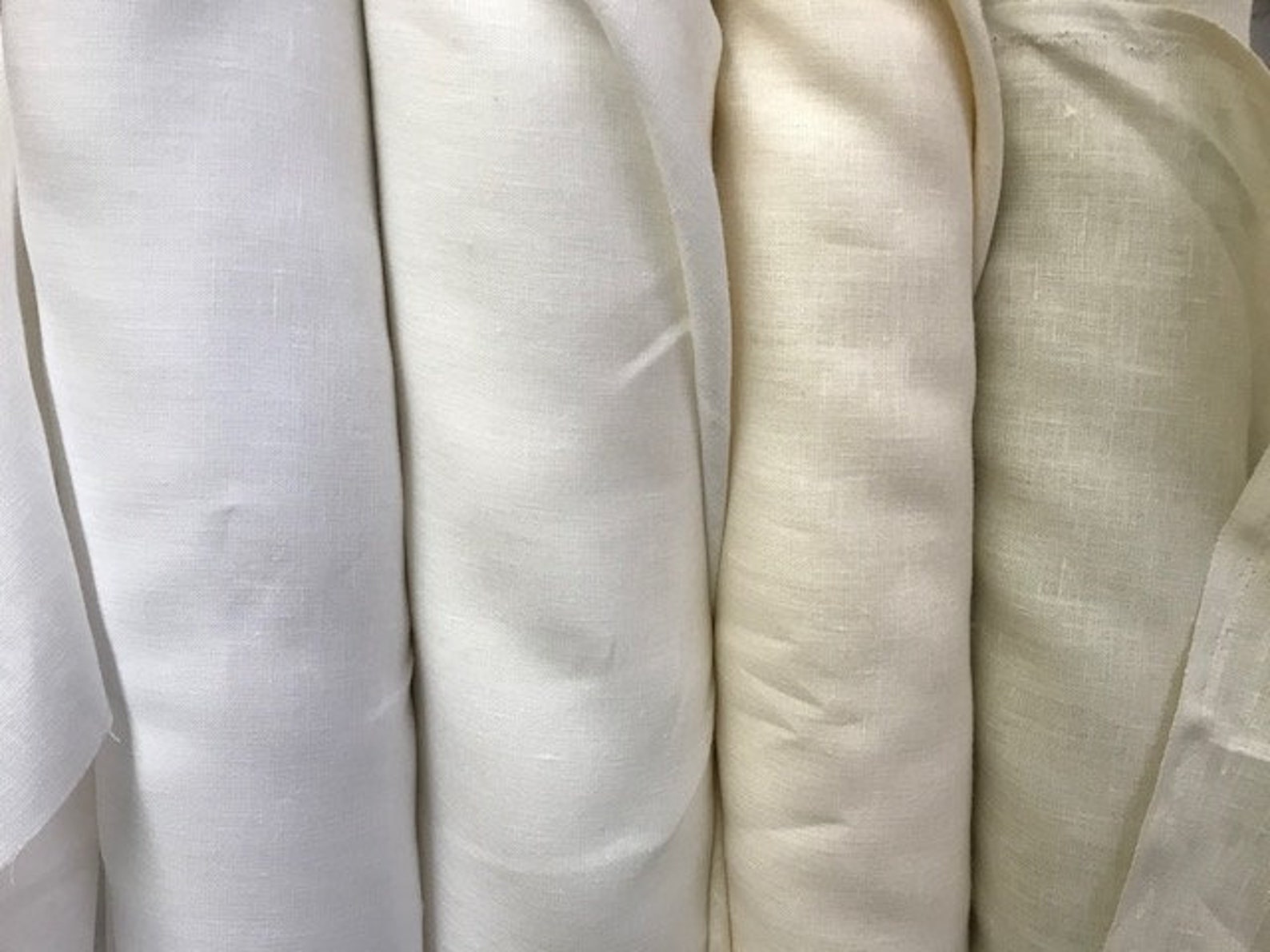 Traditional Pleated Linen Drapery Panels-linen Drapery Panels - Etsy