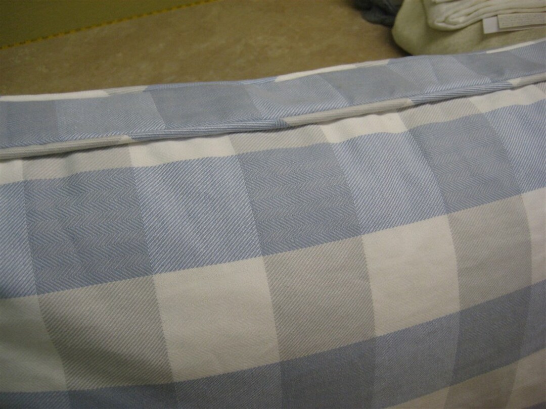 Boxed Bed Pillow Shams in My Fabric or - Etsy