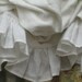 White Linen Ruffled Balloon Shade Window Treatment-ruffled Balloon ...
