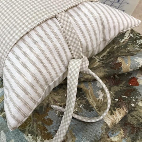 Ticking Pillow - Etsy
