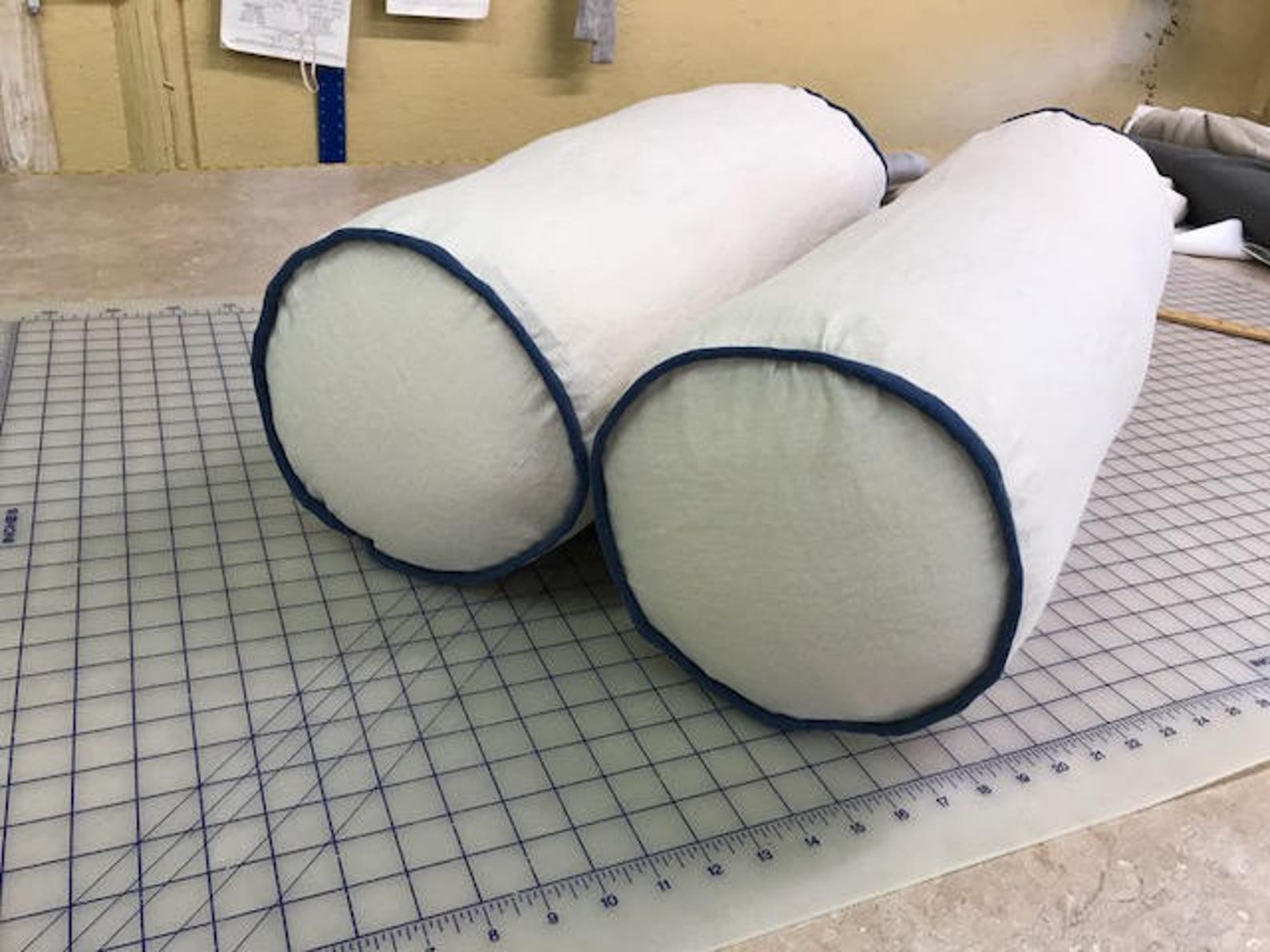 2 Tailored Bolstersclassic Bolsters With or Without | Etsy