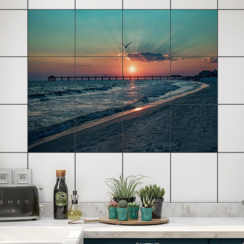 Large Tile Mural - Etsy