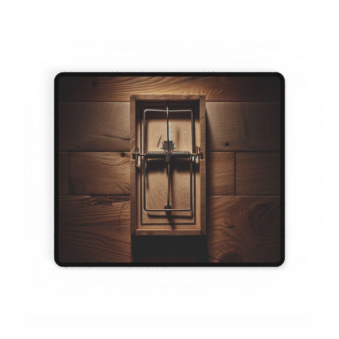 Desk Mats "mouse Trap" - Etsy