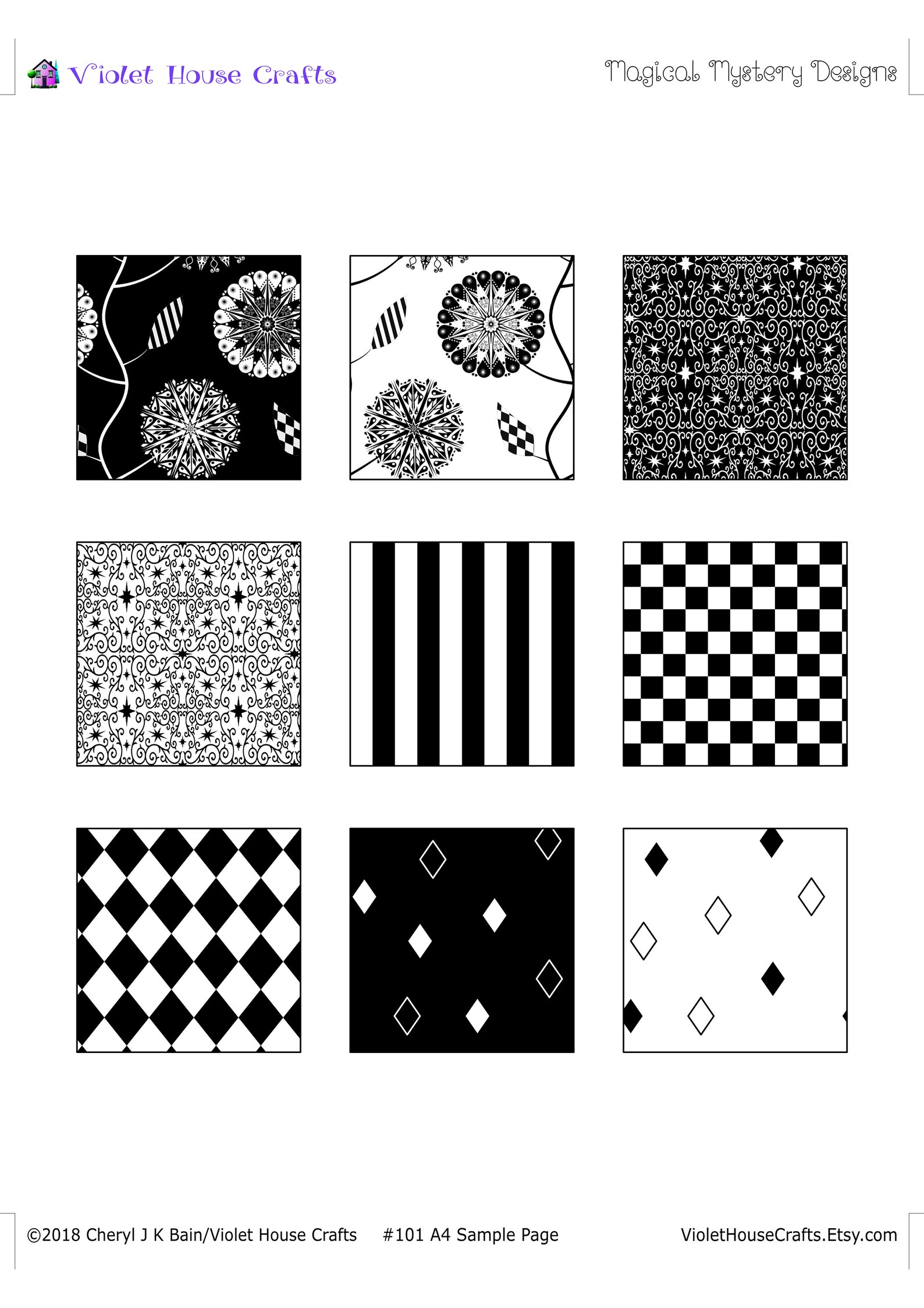 Magical Mystery Designs- Dollhouse Wallpaper,printable Borders,rugs ...