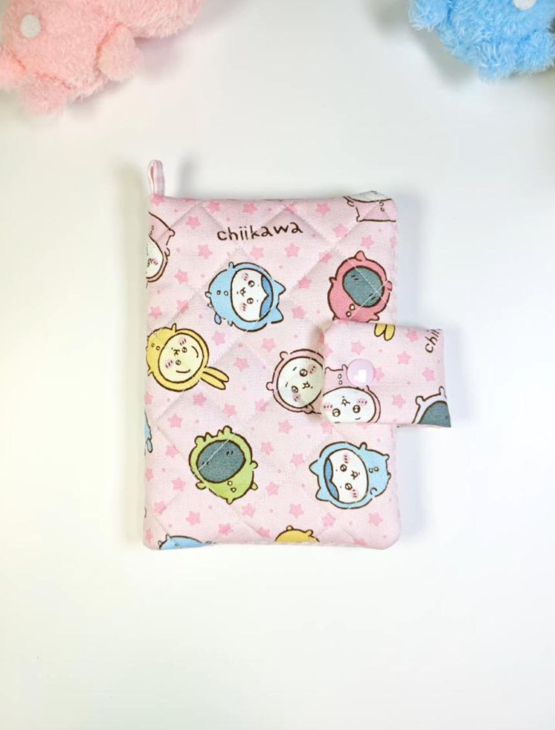 Chiikawa Cute Design Book Cover, Adorable Kawaii Journal Sleeve for ...