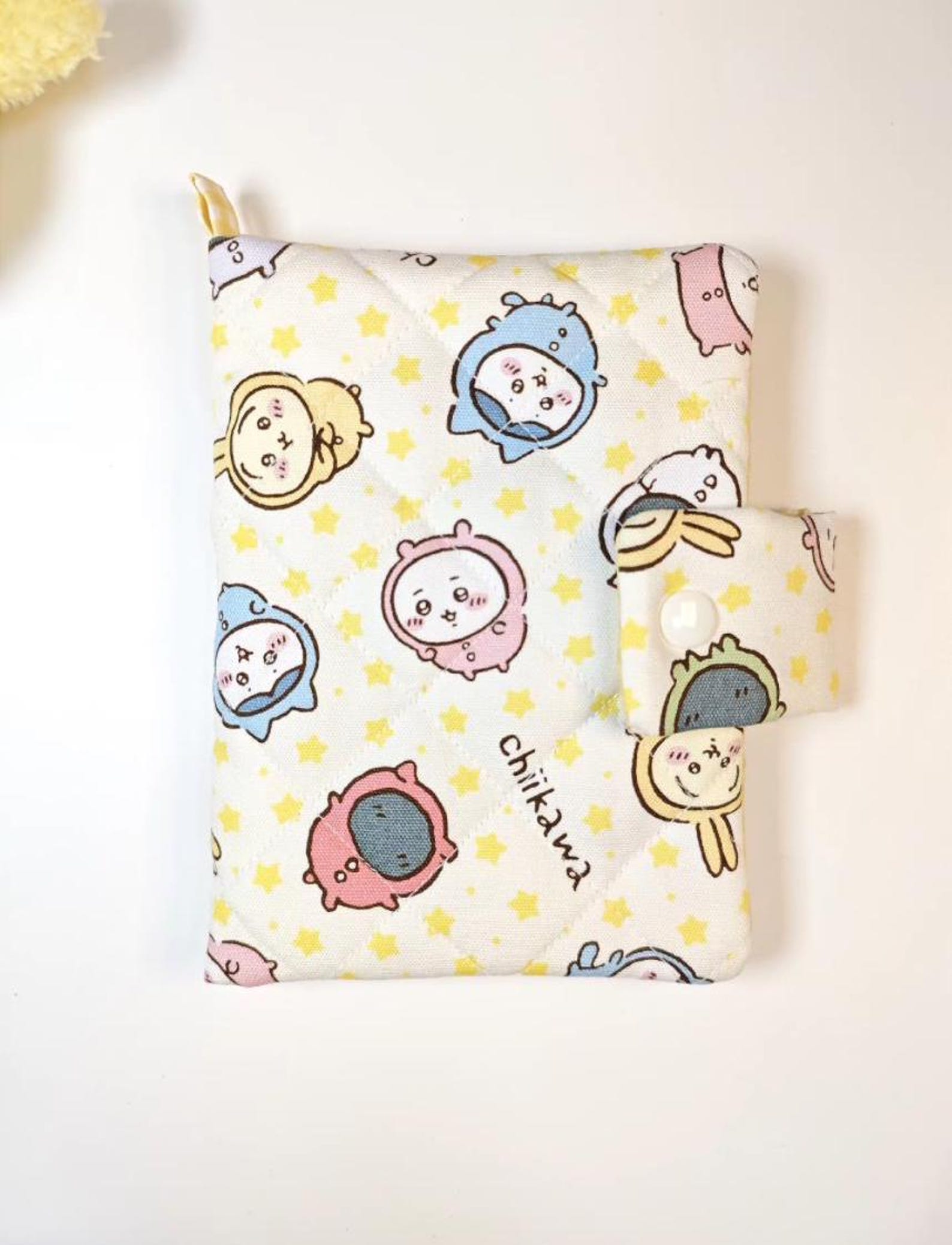 Chiikawa Cute Design Book Cover, Adorable Kawaii Journal Sleeve for ...