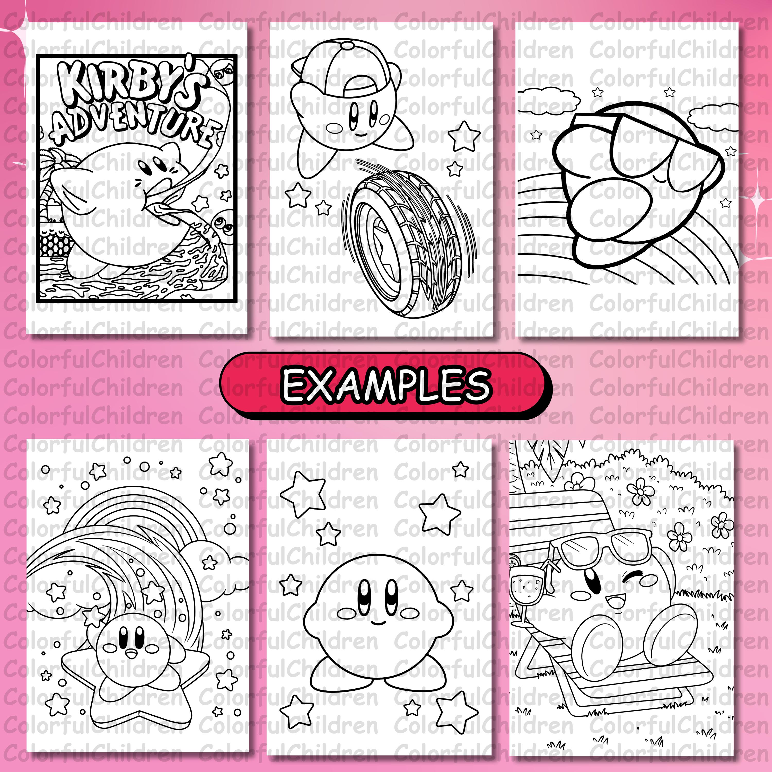 90 Pages/ Coloring Book / Coloring Pages for Kids/ PDF File/digital ...