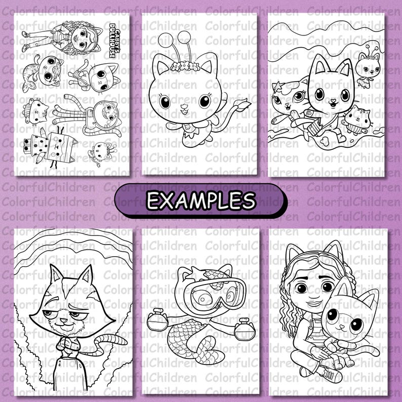 90 Pages /coloring Book/ Coloring Pages for Kids/ PDF File/digital ...