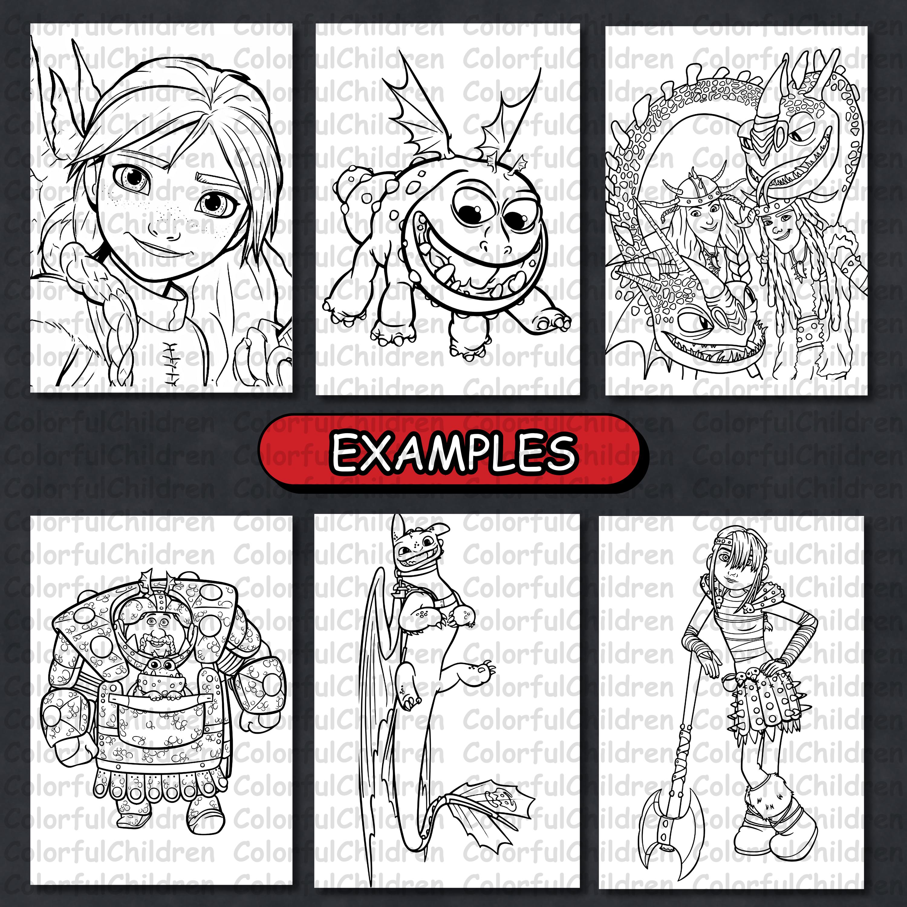 90 Pages/ Coloring Book/ Coloring Pages for Kids/ PDF File/digital ...