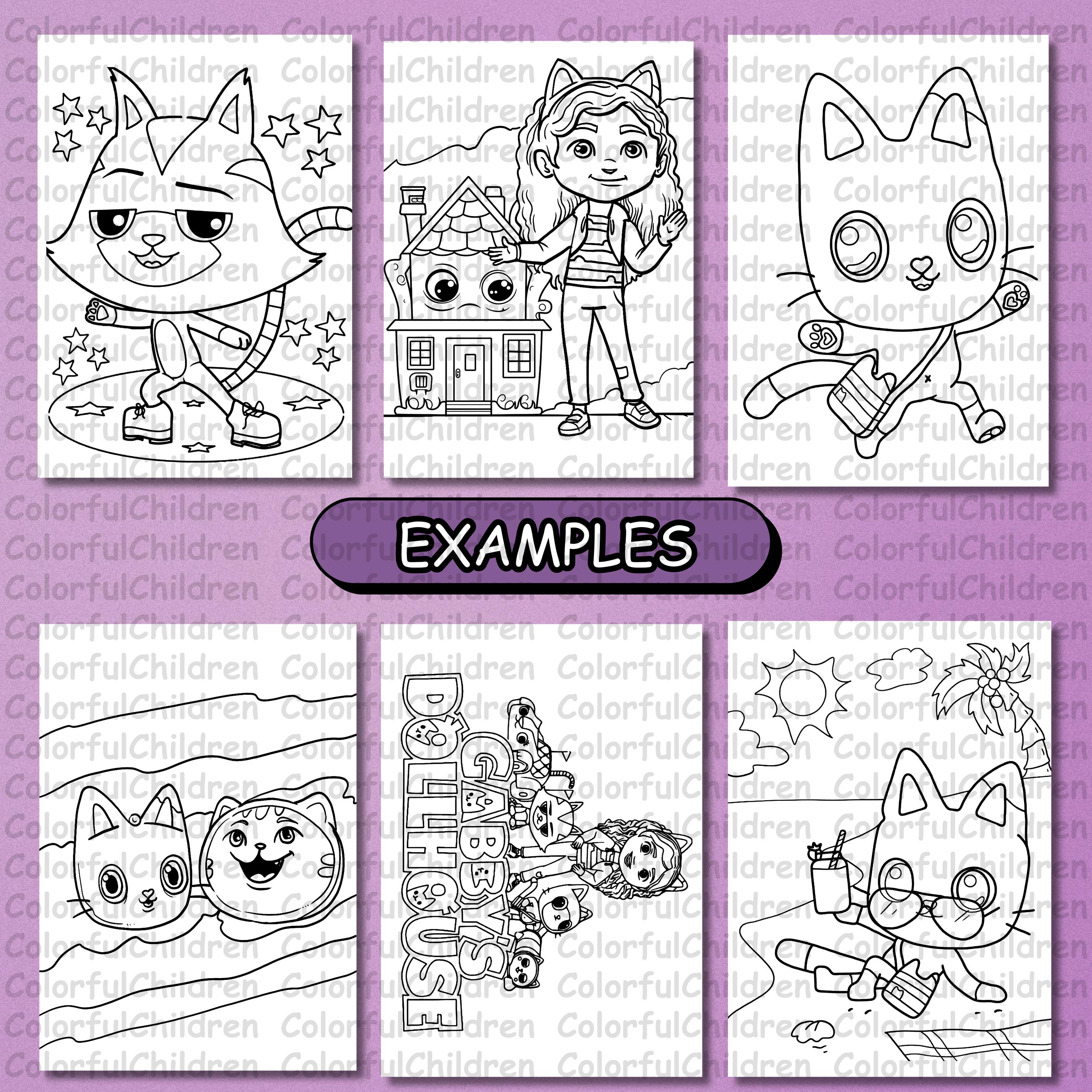90 Pages /coloring Book/ Coloring Pages for Kids/ PDF File/digital ...