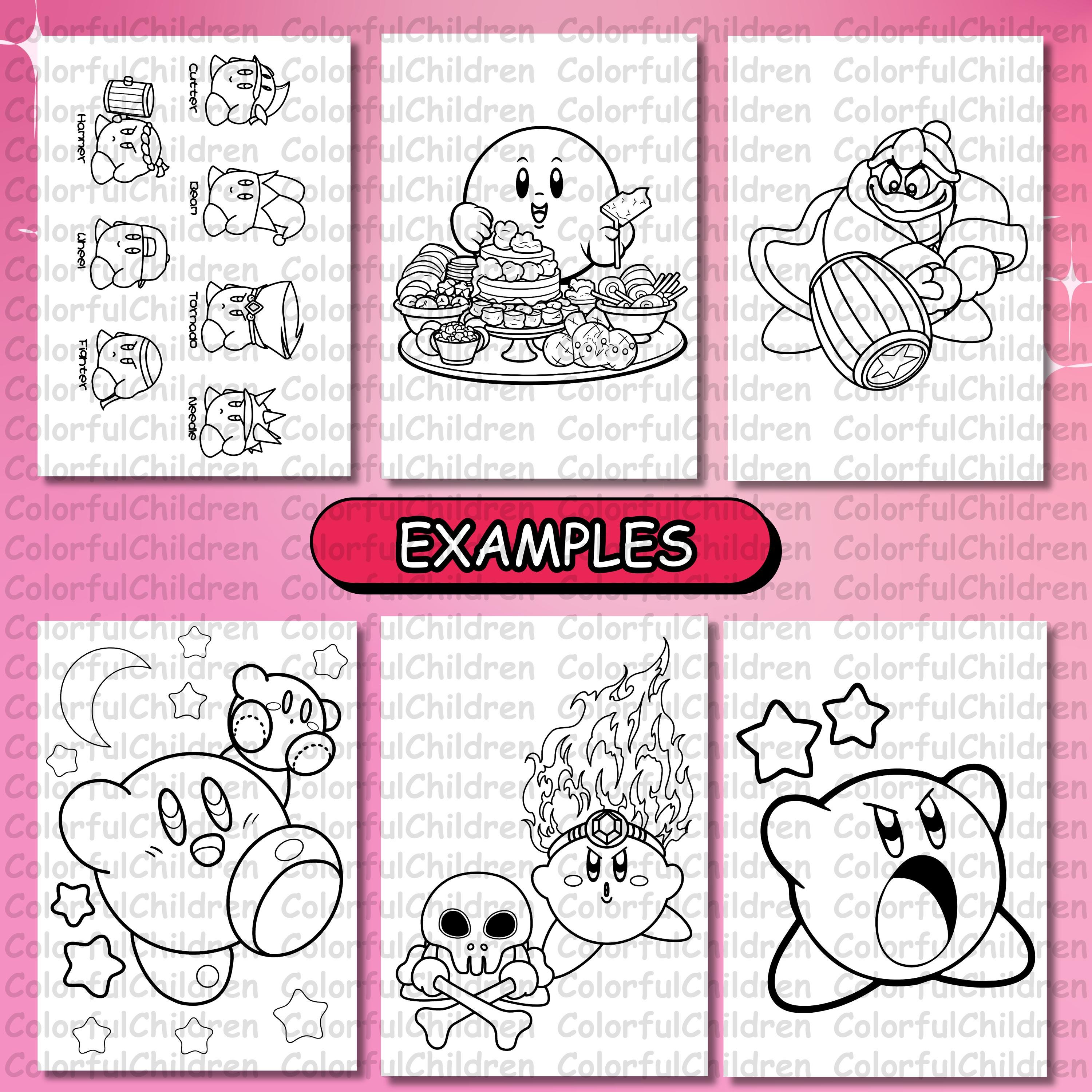 90 Pages/ Coloring Book / Coloring Pages for Kids/ PDF File/digital ...