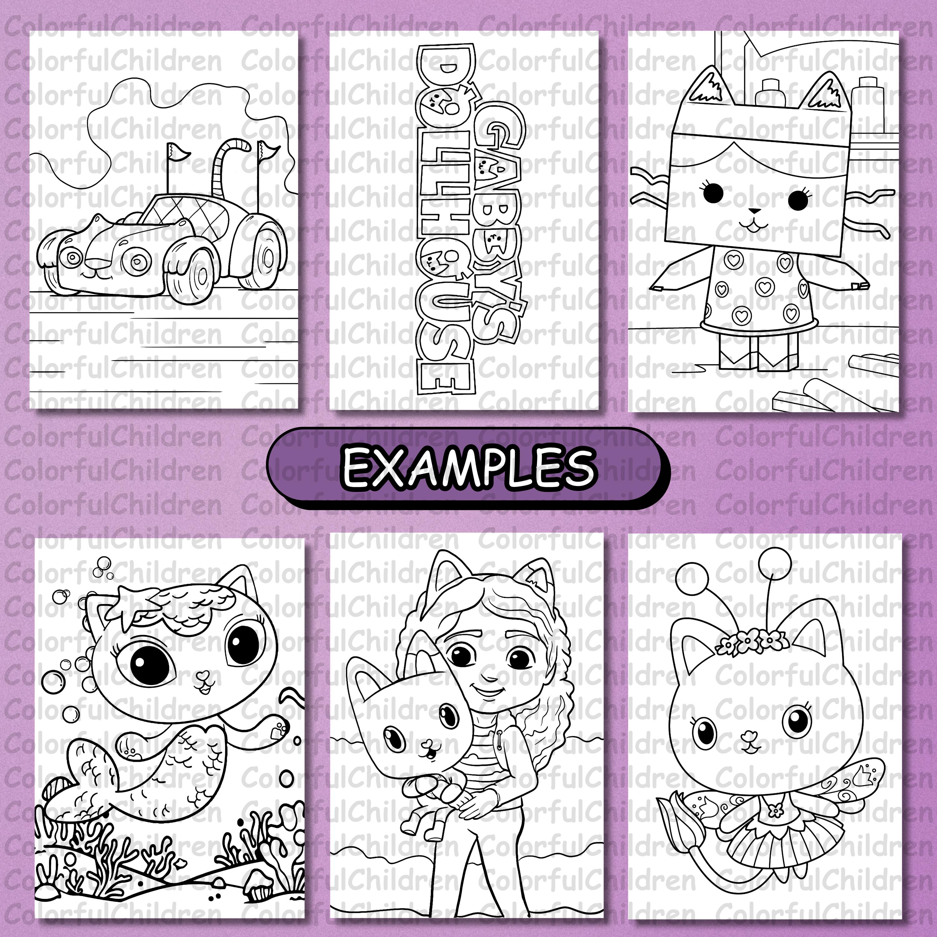 90 Pages /coloring Book/ Coloring Pages for Kids/ PDF File/digital ...