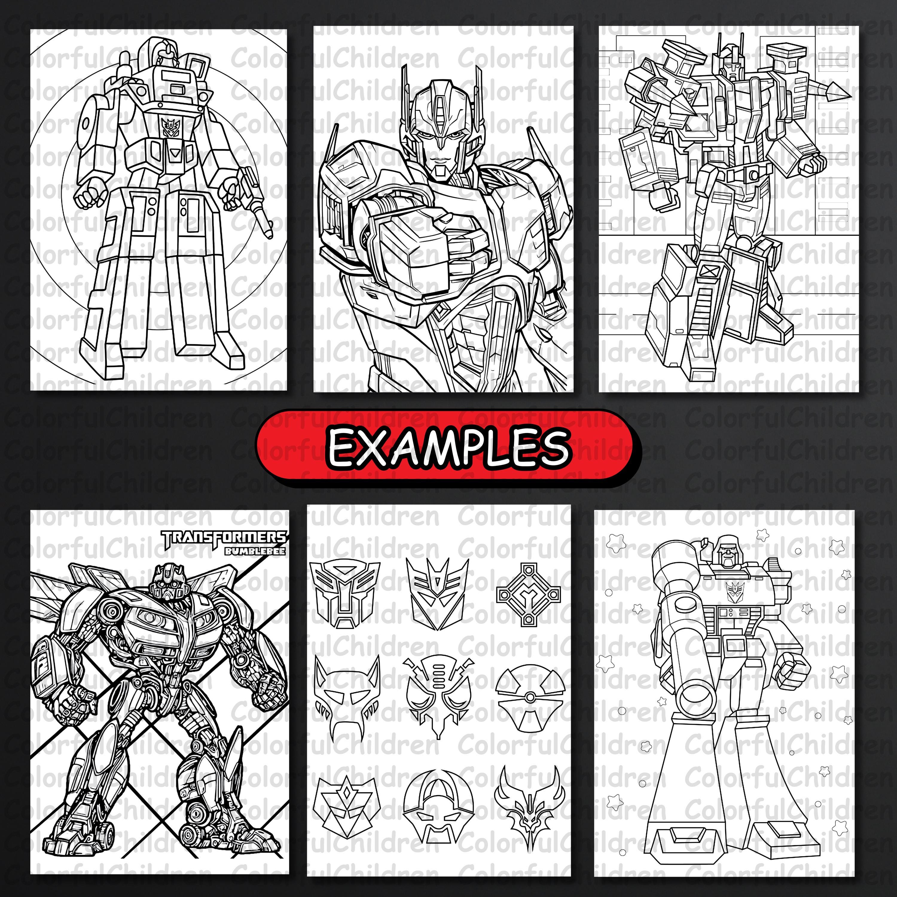 100 Pages/ Coloring Book/ Coloring Pages for Kids/ PDF File/digital ...