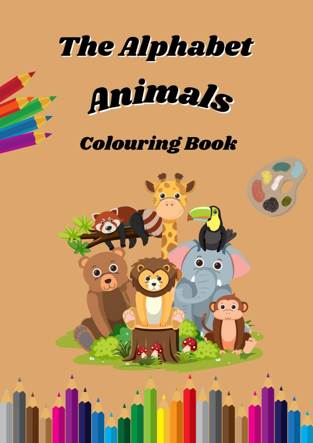 Fun & Relaxing Coloring Pages | Printable Coloring Book for All Ages - Etsy
