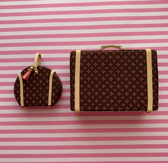 LOUISA Luggage Set Suitcase Vanity Case for Barbie - Etsy