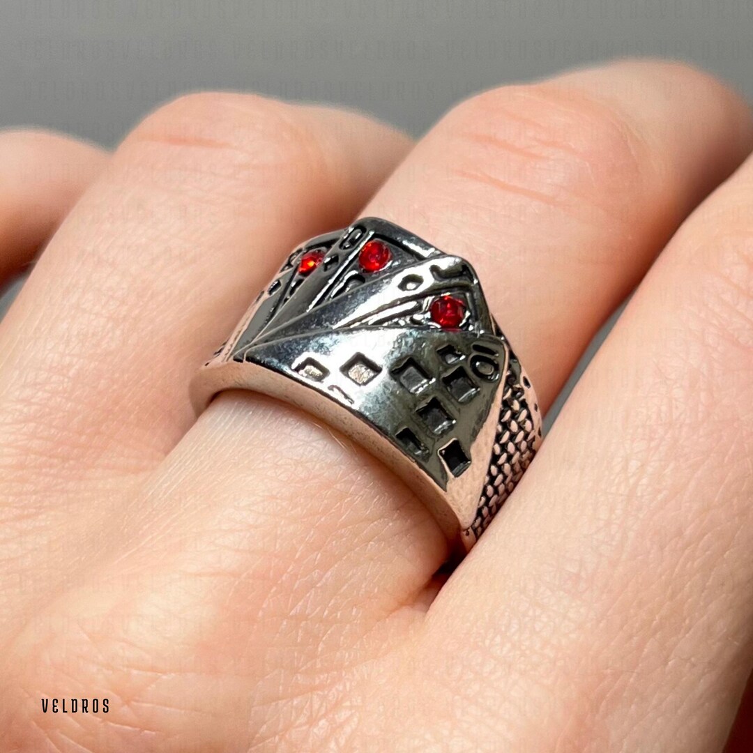 Playing Cards Finger Ring, Lucky Band Ring, Poker Adjustable Ring ...