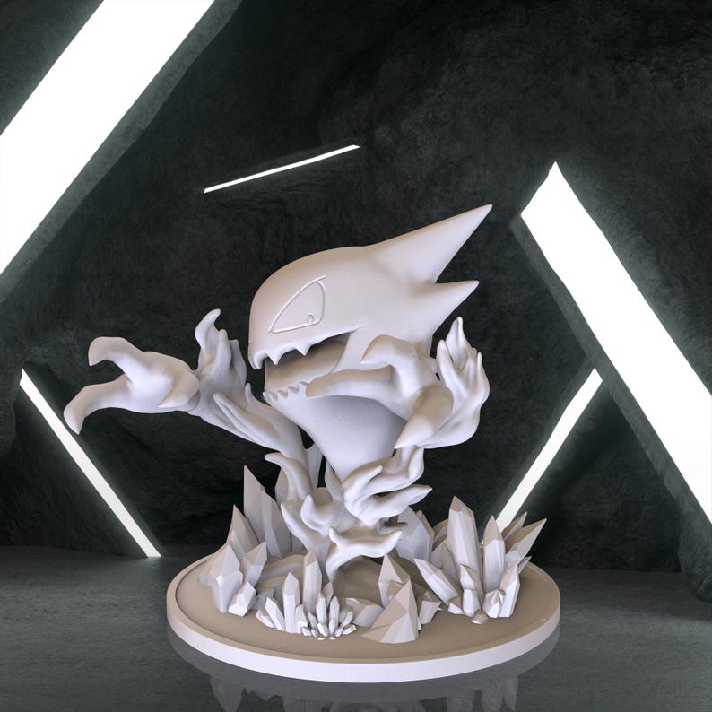 Haunter Figure, Pokemon Digital 3D Model, Pokemon Stl 3D Model Design ...