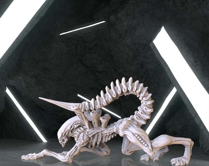 Xenomorph Alien Head Digital STL File Digital Model Printable File ...