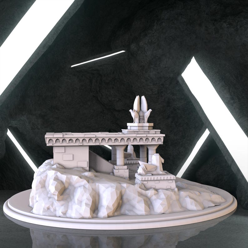 Amon Hen Statue, LOTR Stl File for 3D Printing, Stl 3D Model Design ...