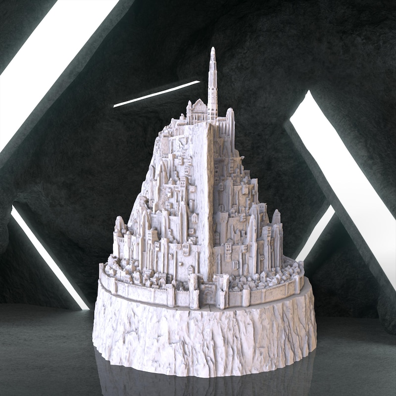 3d Minas Tirith - Etsy
