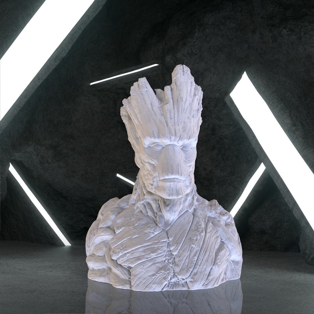 Groot Storage Box, Groot Digital 3D Model, Groot Stl 3D Model Design ...