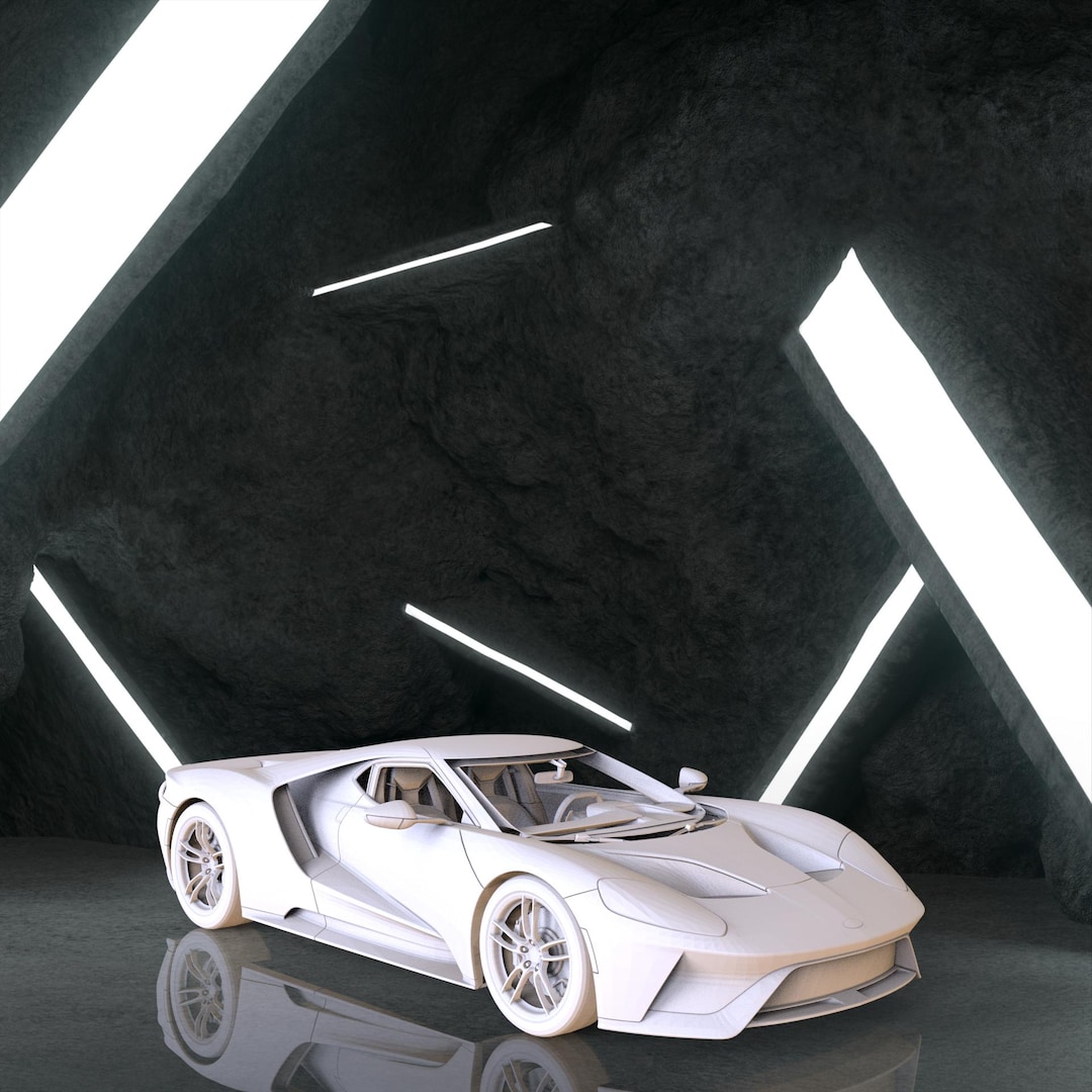 Gt Race Car Figure, Handsome Car Digital 3D Model, Gt Car Figure Stl 3D ...