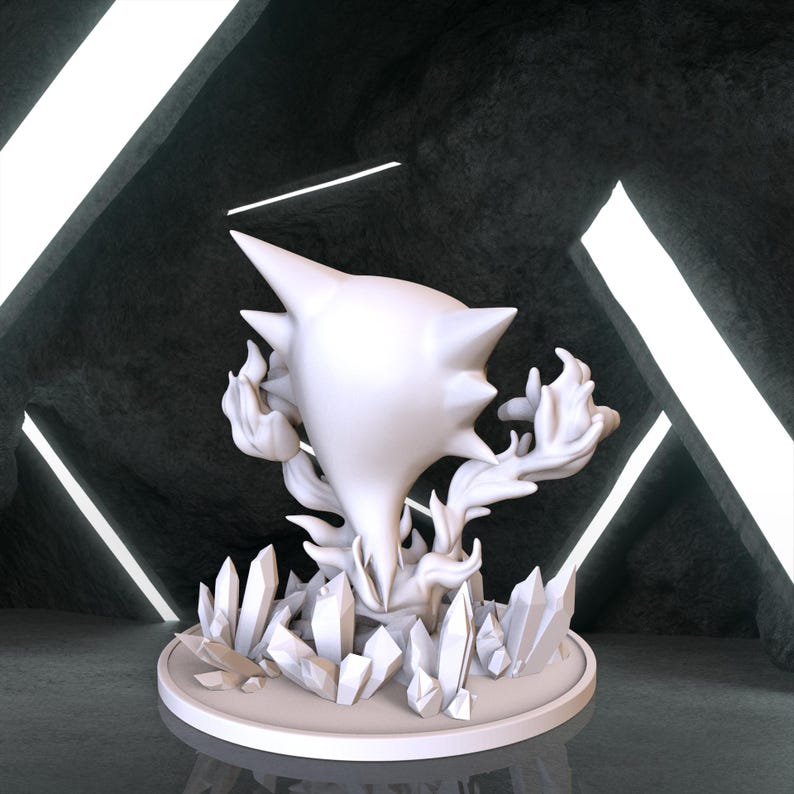 Haunter Figure, Pokemon Digital 3D Model, Pokemon Stl 3D Model Design ...