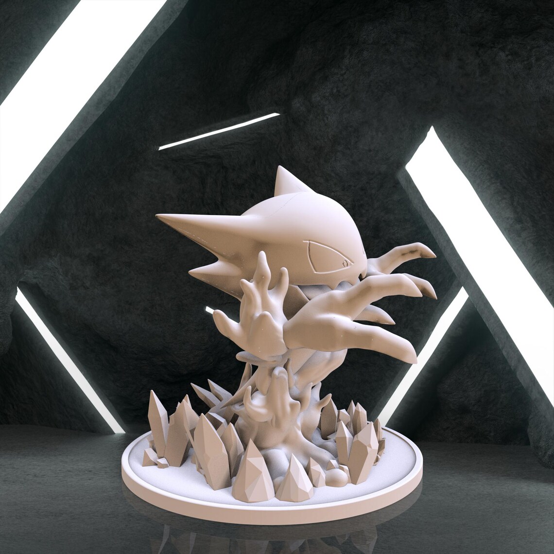 Haunter Figure, Pokemon Digital 3D Model, Pokemon Stl 3D Model Design ...