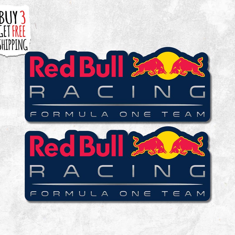 Red bull sticker - Etsy France