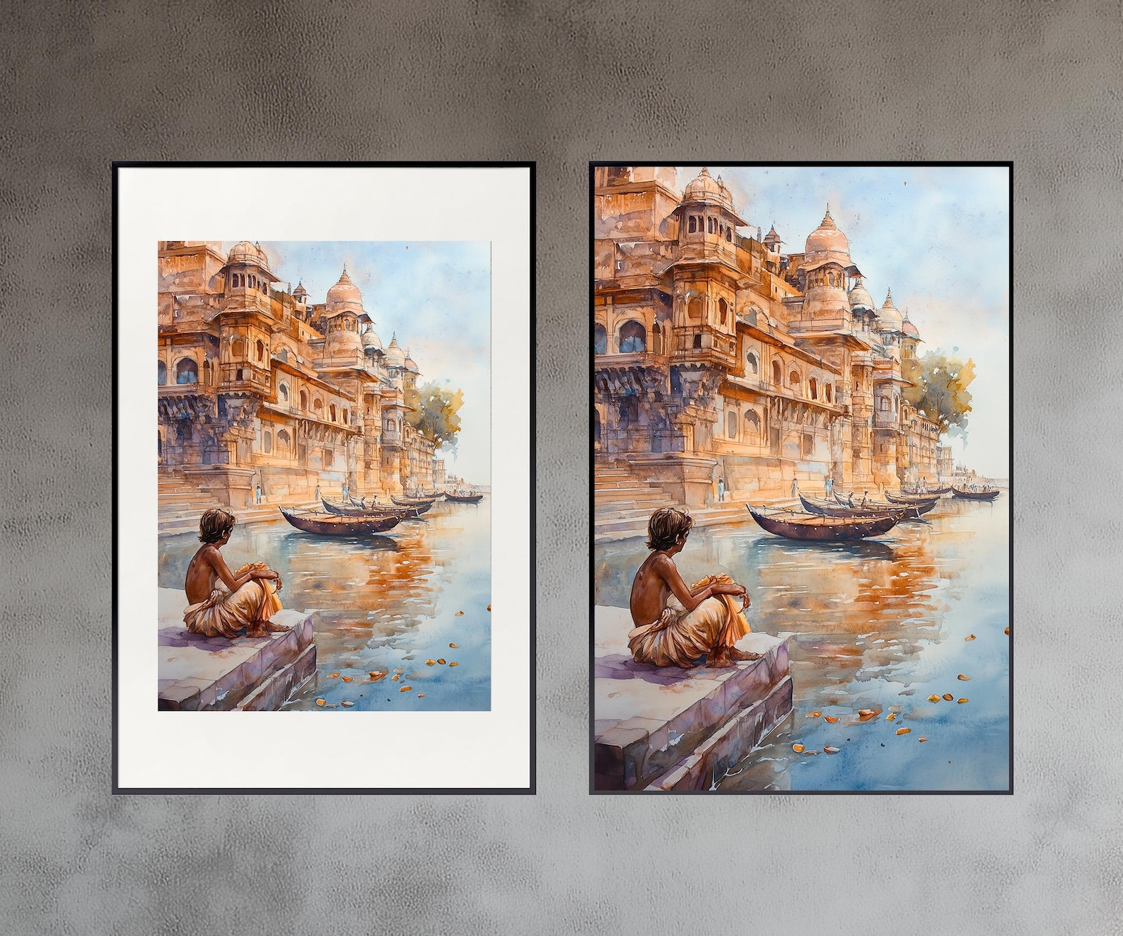 Abstract Indian Wall Art, India Set of 3 Posters, India Triptych ...