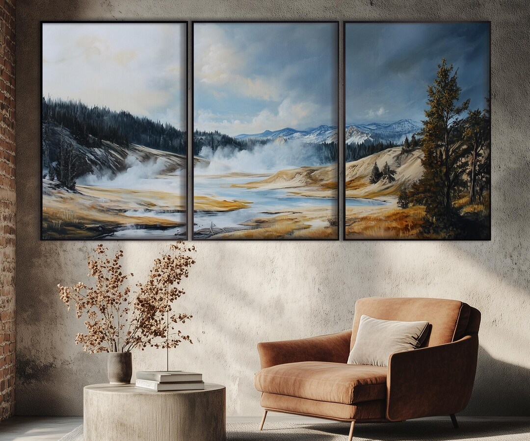 Yellowstone National Park Wall Art, Yellowstone Landscapes Posters ...