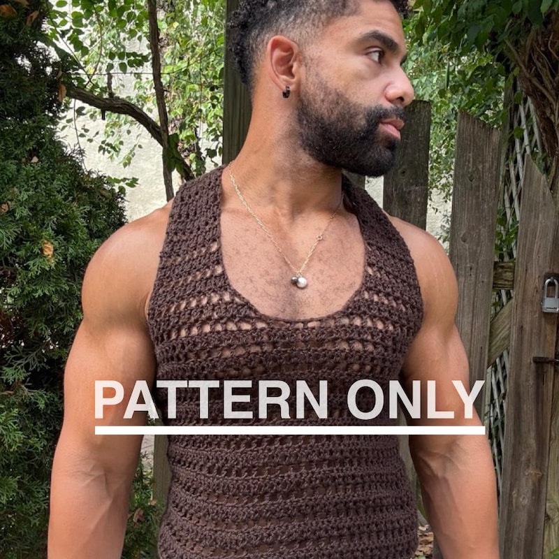 Crochet Muscle Top Pattern - Etsy
