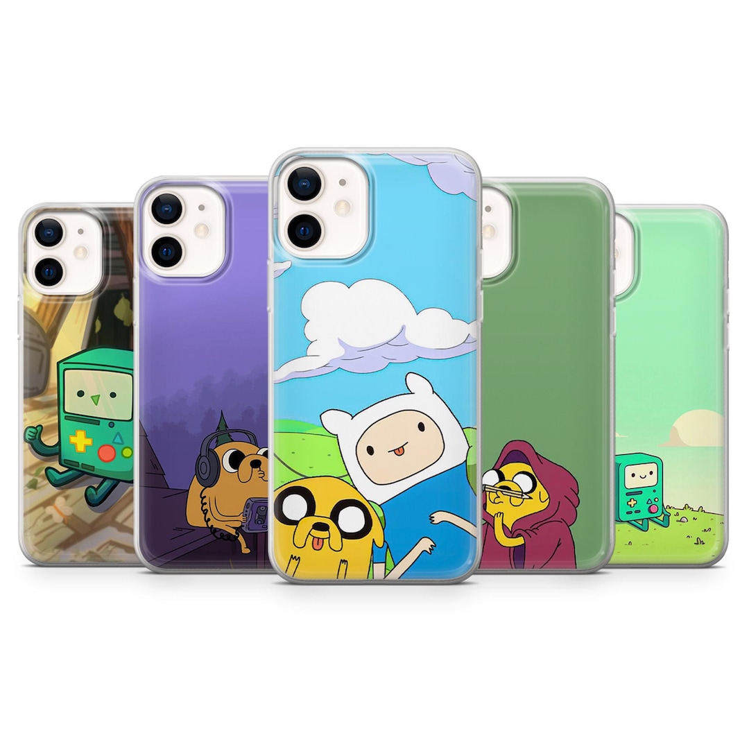 Adventure Time Phone Case Jake Finn Cover for iPhone 16E, Pro, 15, 14 ...