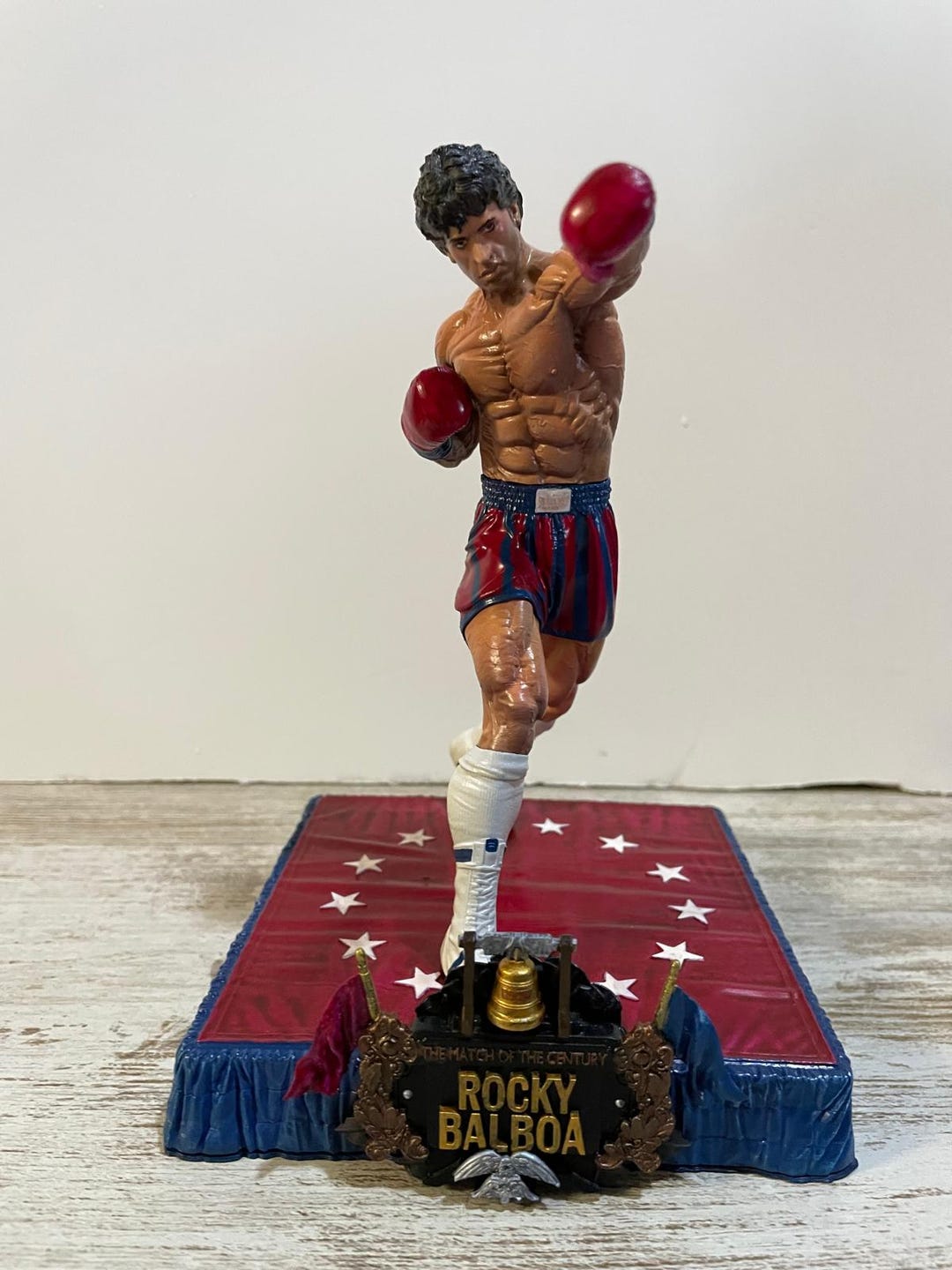 Resin Figure 3D Rocky Balboa FC Barcelona Barça Resin Figure Football ...