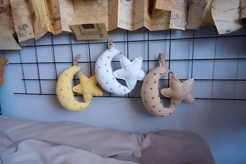 Ramadan Decoration Crochet Pattern PDF, Amigurumi Lantern & Crescent ...