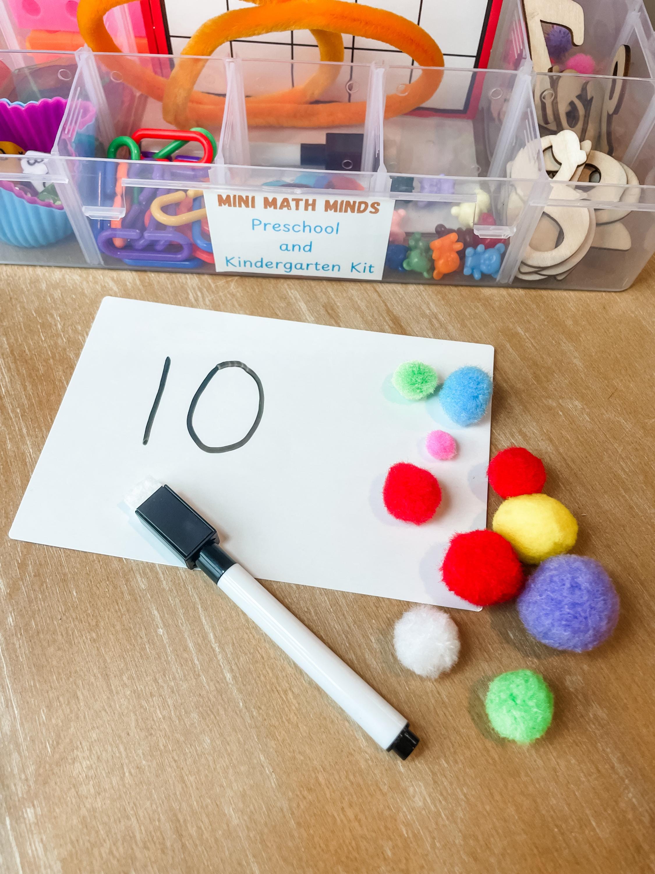 Mini Math Minds Home Kit - Etsy