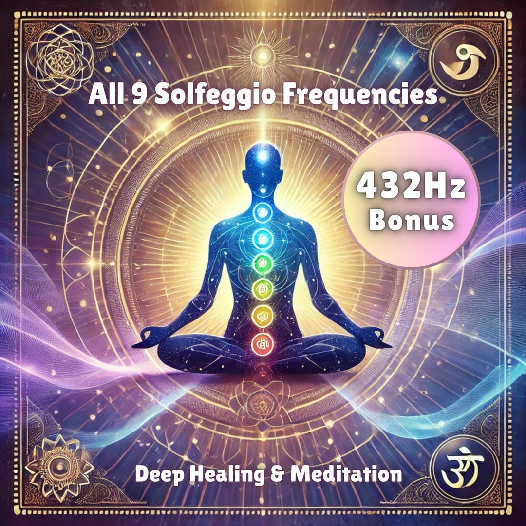 Solfeggio Meditation Tracks – 10 X 60 Min | Royalty Free Music for Healing & Relaxation - Etsy