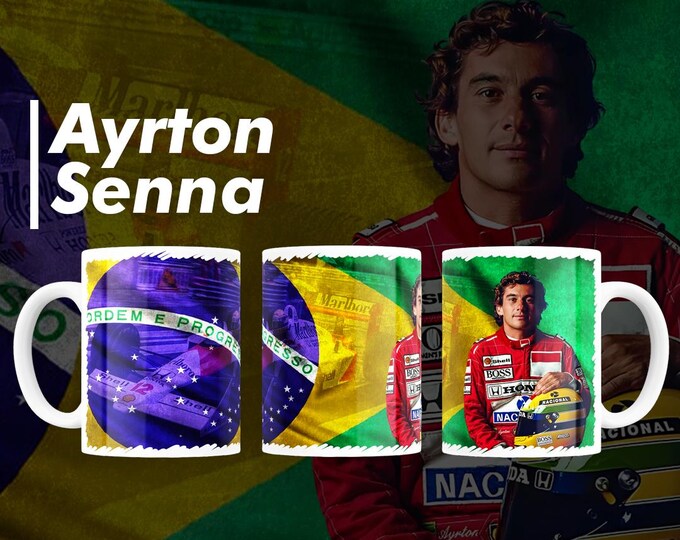 Ayrton Senna Formula 1 SVG File Only - Etsy
