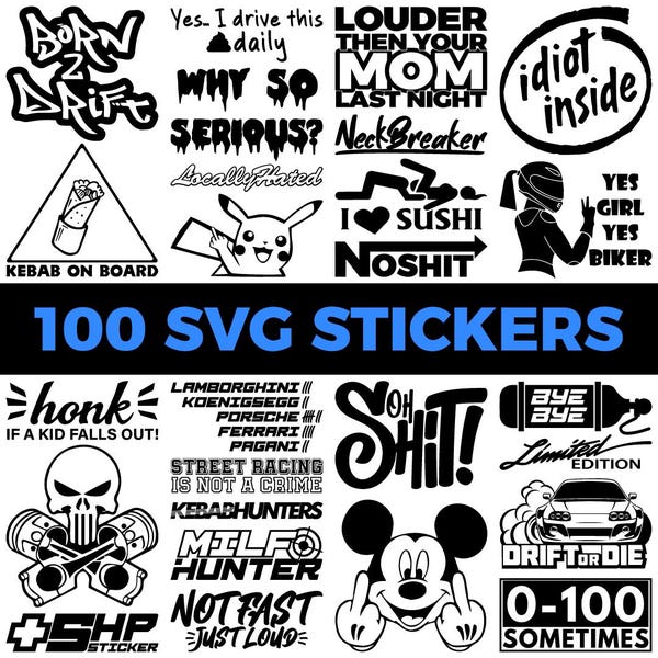 Popular Car Decals - Etsy