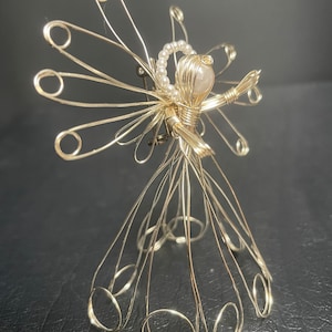 Silver Wire Angel - Etsy
