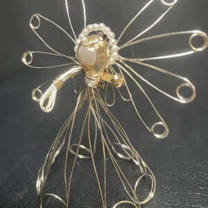 Silver Wire Angel - Etsy